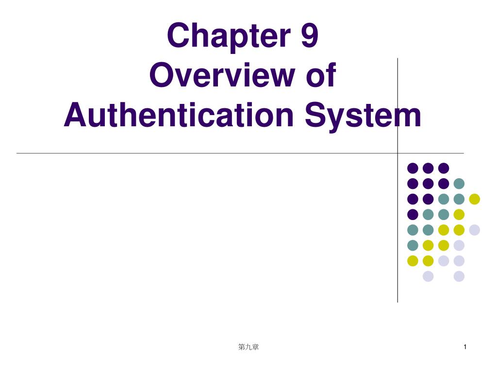 PPT - Authentication Systems Overview: Protecting Identities PowerPoint ...