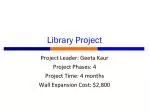 PPT - Library Project Management PowerPoint Presentation, free download ...