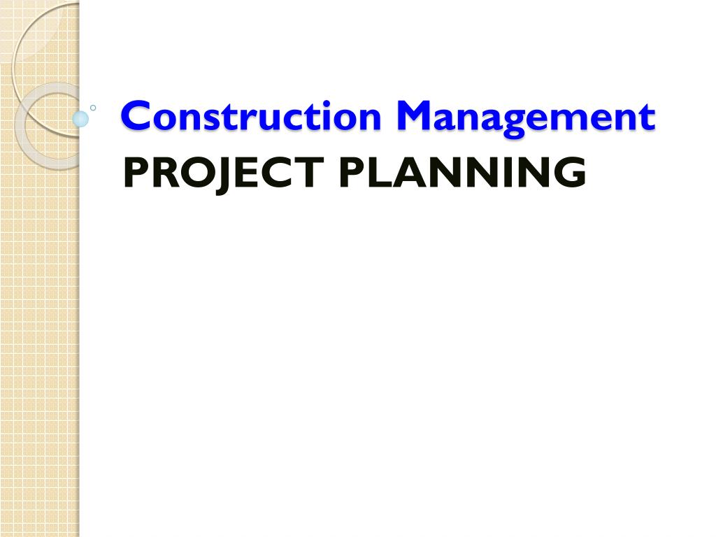 PPT - Construction Management PowerPoint Presentation, free download ...