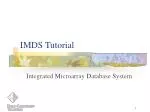 PPT - Instructions for MDS creation in IMDS PowerPoint Presentation ...