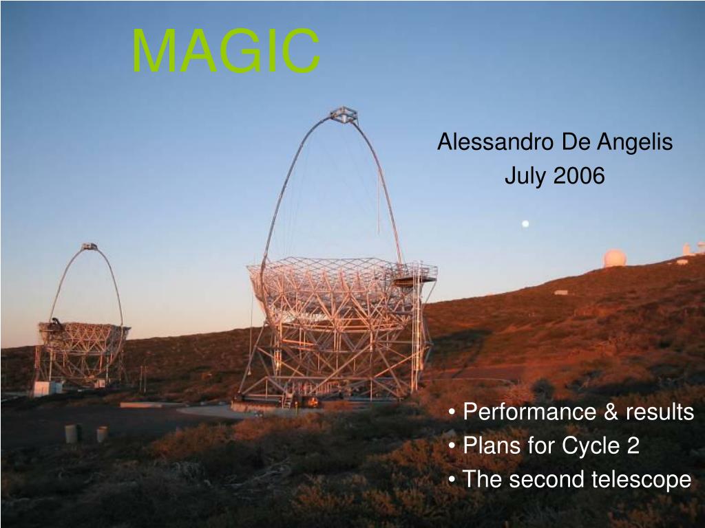 PPT - MAGIC PowerPoint Presentation, free download - ID:5093704