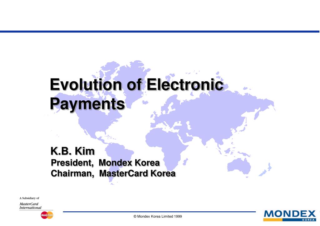 PPT - Evolution of Electronic Payments PowerPoint Presentation, free ...