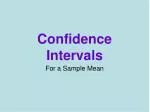 PPT - Confidence Intervals PowerPoint Presentation, free download - ID ...