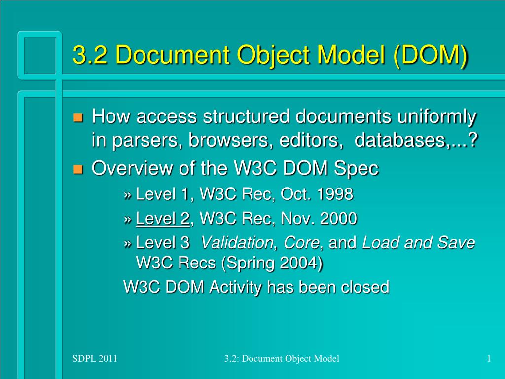 PPT - Understanding Document Object Model (DOM): A Comprehensive Guide PowerPoint Presentation ...