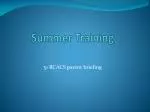 PPT - Summer Training Program PowerPoint Presentation, free download - ID:11338749