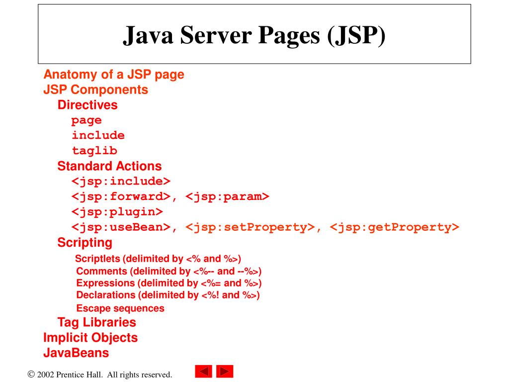 PPT - Java Server Pages (JSP) PowerPoint Presentation, free download ...
