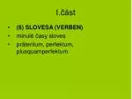 PPT - Slovesá PowerPoint Presentation, free download - ID:921712