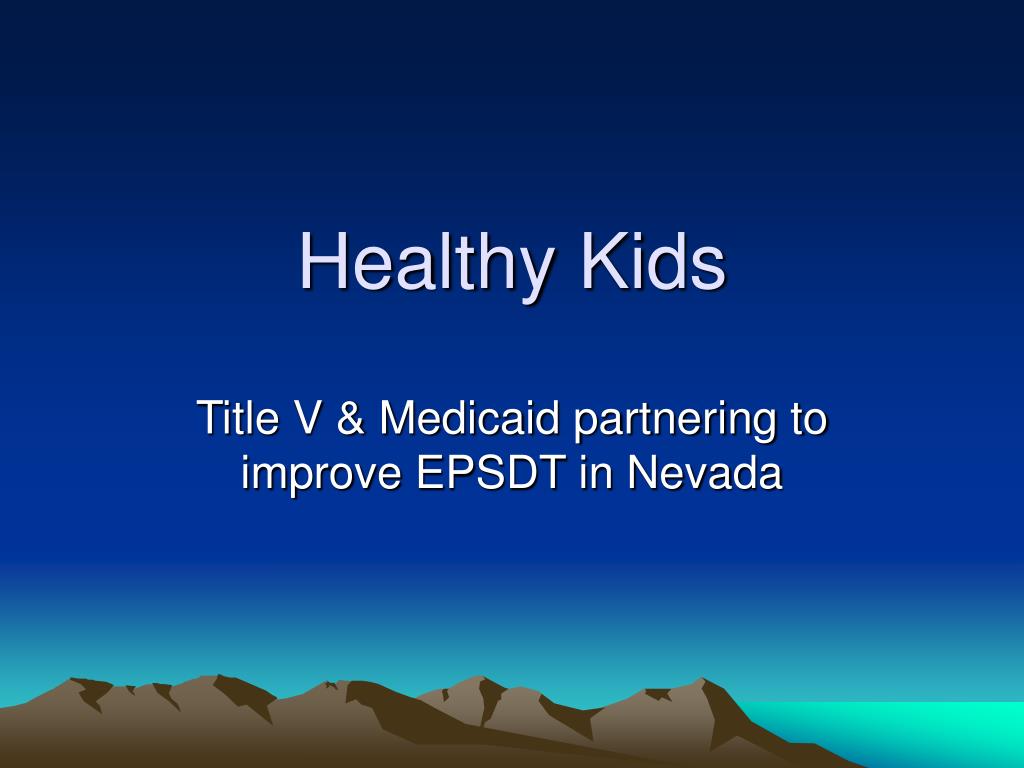 PPT - Healthy Kids PowerPoint Presentation, free download - ID:5122657