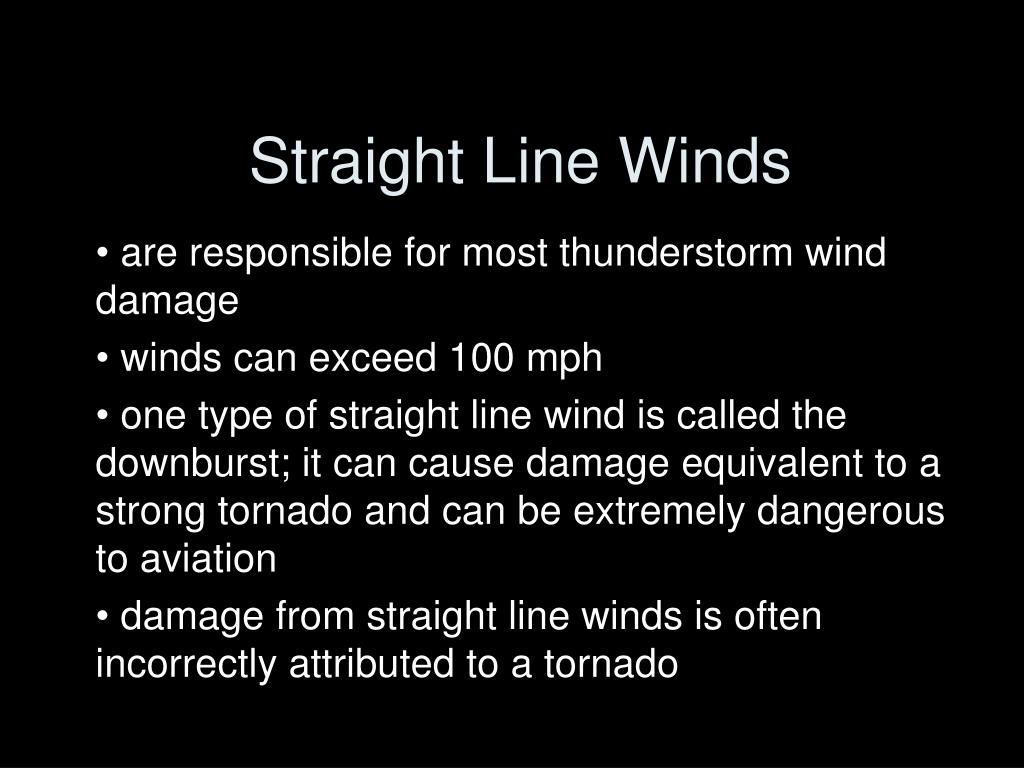 PPT - Straight Line Winds PowerPoint Presentation, free download - ID ...