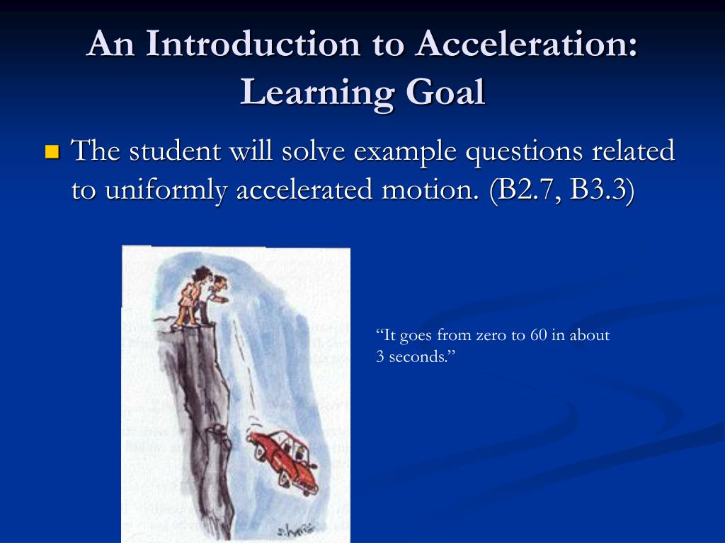 PPT - Understanding Acceleration: Definitions and Examples in Physics ...