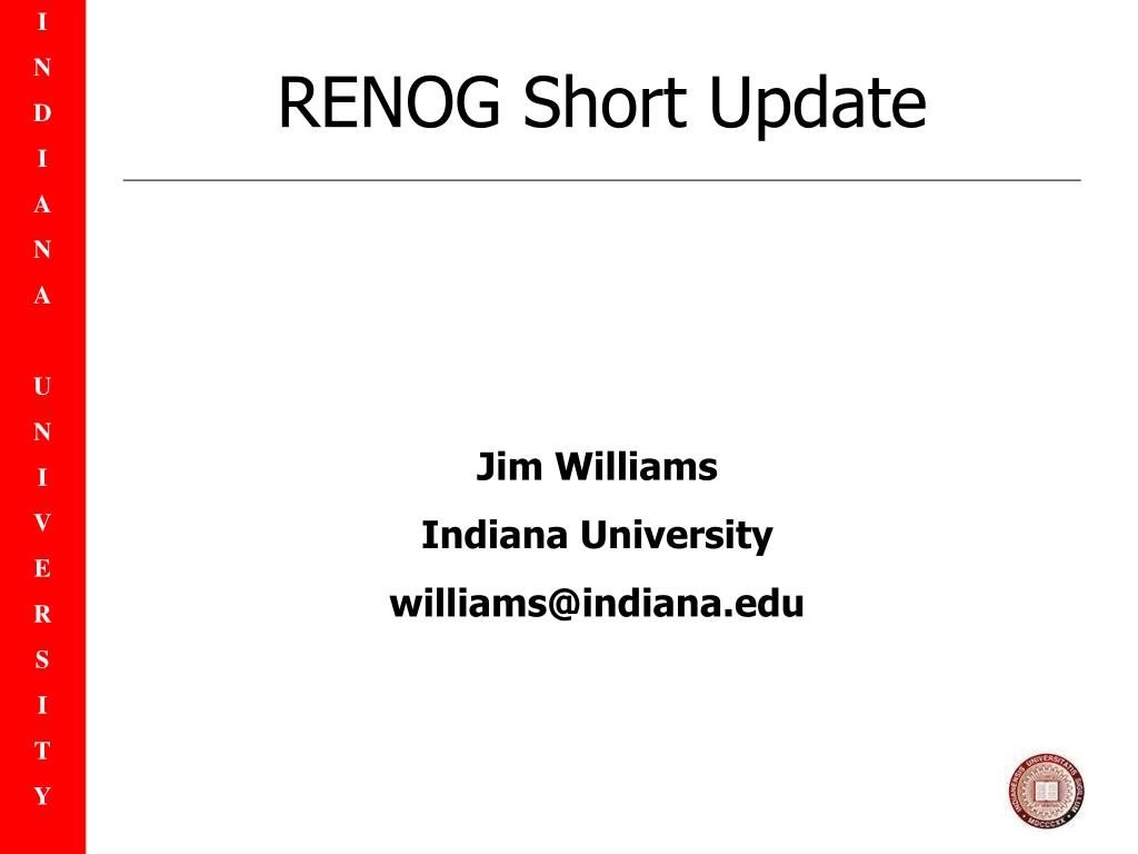 PPT - RENOG Short Update PowerPoint Presentation, free download - ID ...