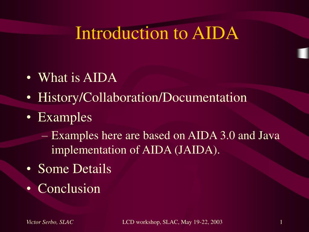 PPT - Introduction to AIDA PowerPoint Presentation, free download - ID ...