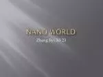 PPT - The Nano World PowerPoint Presentation, free download - ID:3788972