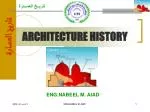 PPT - History of Architecture PowerPoint Presentation, free download ...