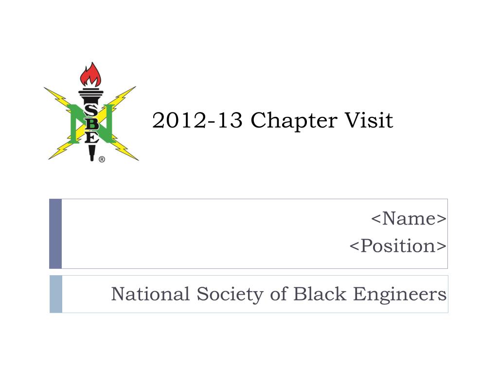 PPT - 2012-13 Chapter Visit PowerPoint Presentation, free download - ID ...