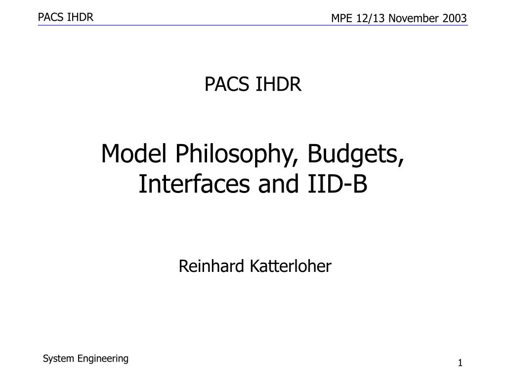 PPT - PACS IHDR PowerPoint Presentation, free download - ID:5135647