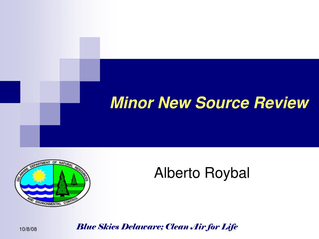 PPT - Minor New Source Review PowerPoint Presentation, free download ...