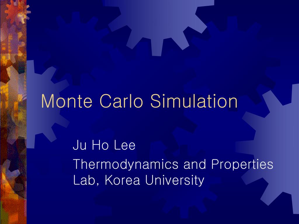 PPT - Monte Carlo Simulation PowerPoint Presentation, free download ...