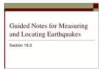 PPT - Measuring Earthquakes PowerPoint Presentation, free download - ID ...