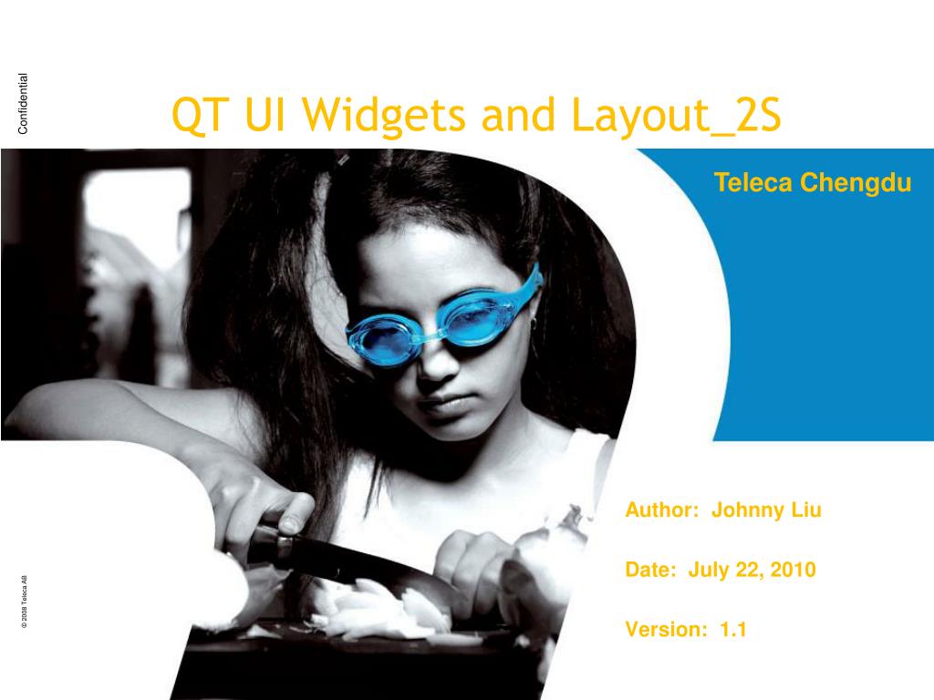 PPT - QT UI Widgets and Layout_2S PowerPoint Presentation, free ...