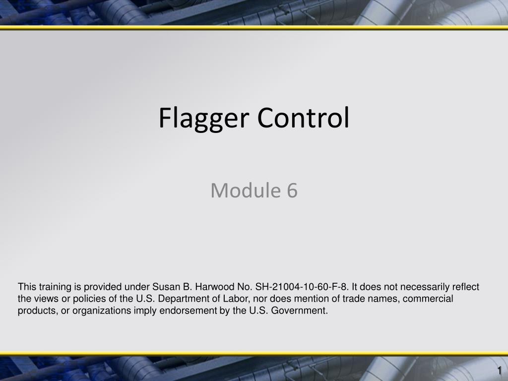 PPT - Flagger Control PowerPoint Presentation, free download - ID:5147541