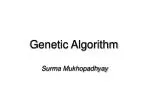 PPT - Non-dominated Sorting Genetic Algorithm (NSGA-II) PowerPoint ...