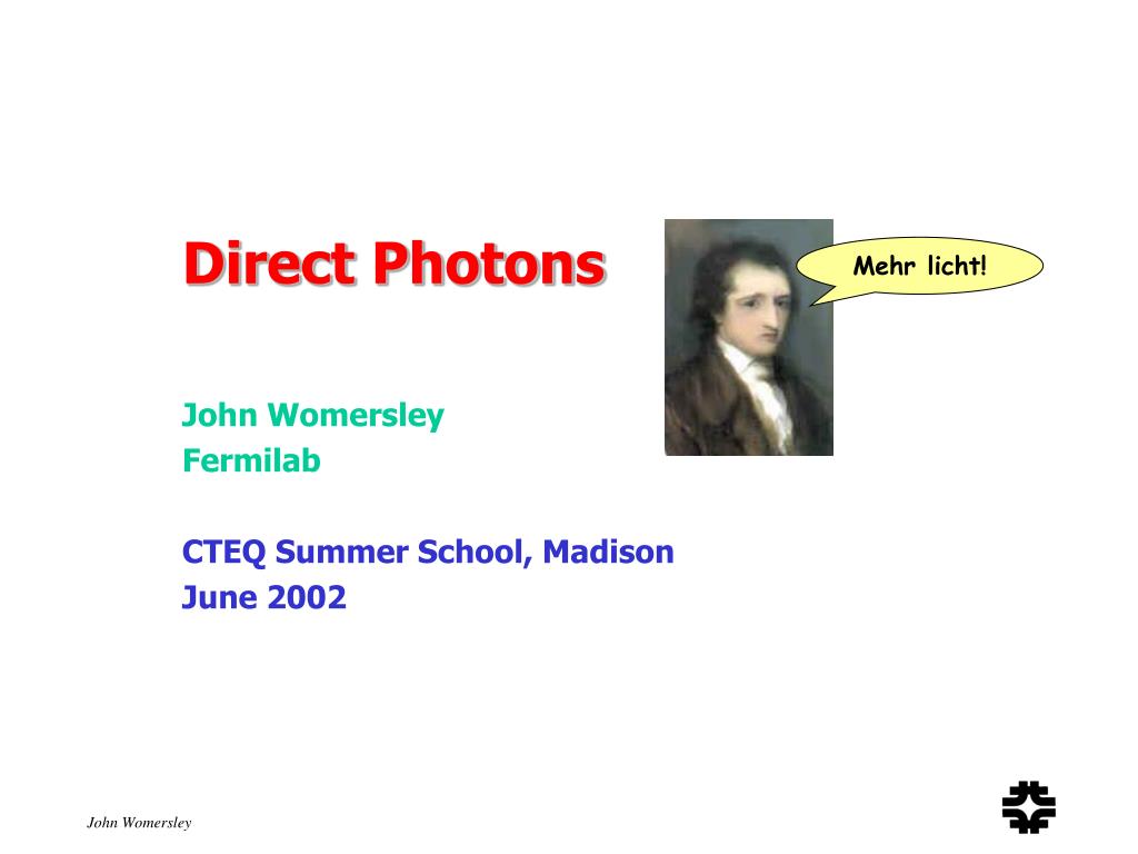 PPT - Direct Photons PowerPoint Presentation, free download - ID:5152311