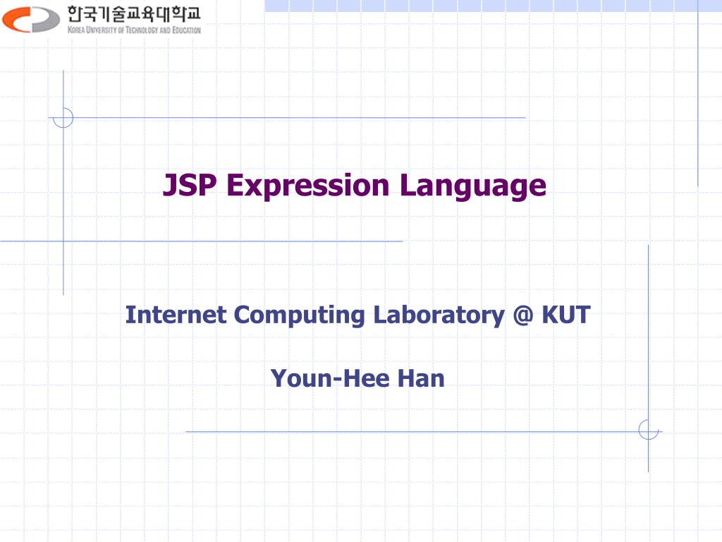 PPT - JSP Expression Language PowerPoint Presentation, free download ...