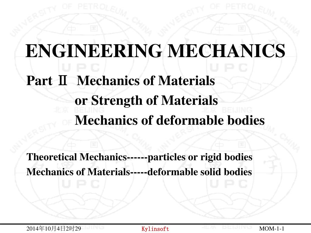 PPT - ENGINEERING MECHANICS PowerPoint Presentation, free download - ID ...
