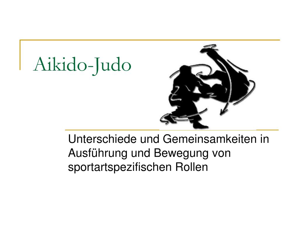PPT - Aikido-Judo PowerPoint Presentation, free download - ID:5154448