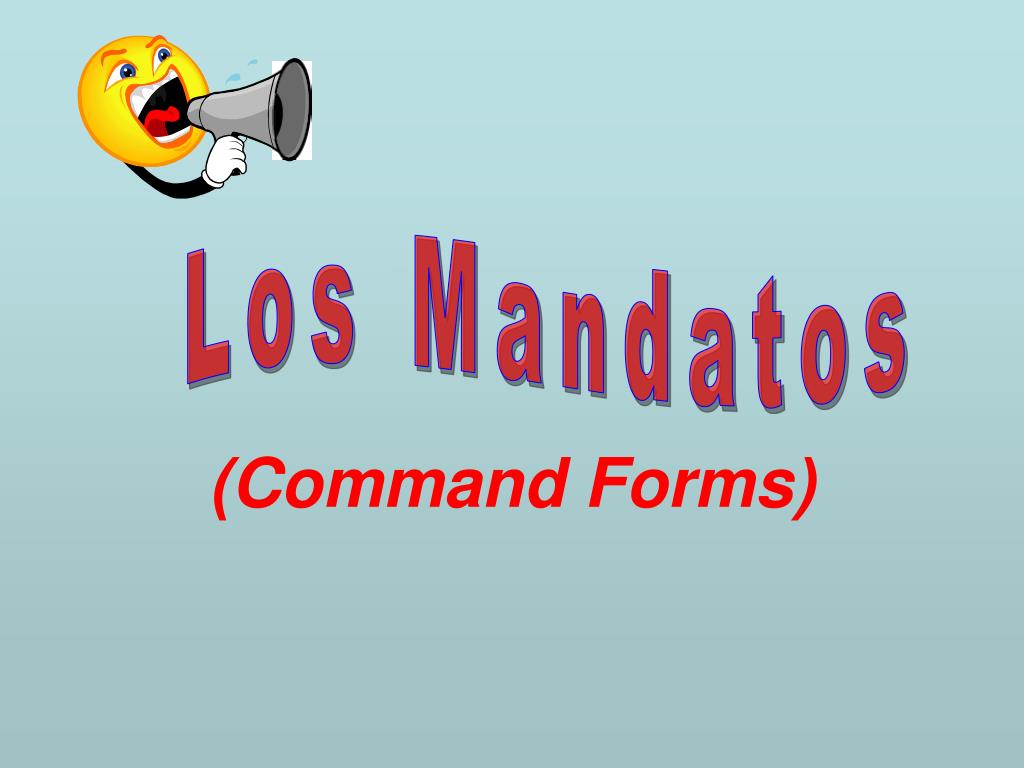 PPT - (Command Forms) PowerPoint Presentation, free download - ID:5154771
