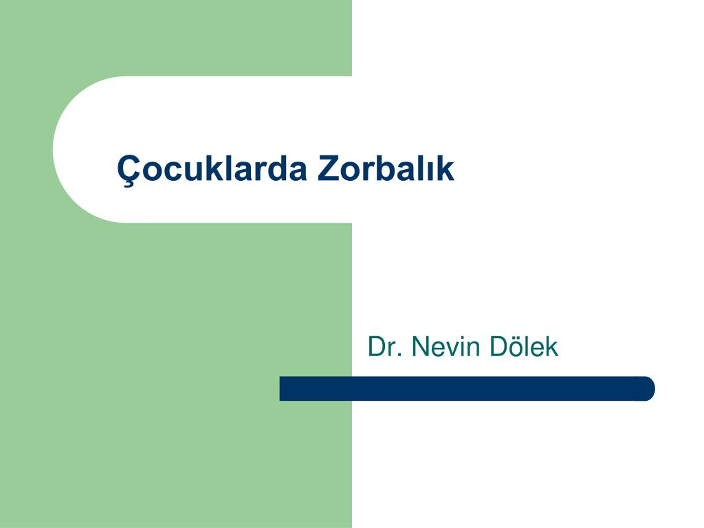 PPT - Çocuklarda Zorbalık PowerPoint Presentation, free download - ID ...