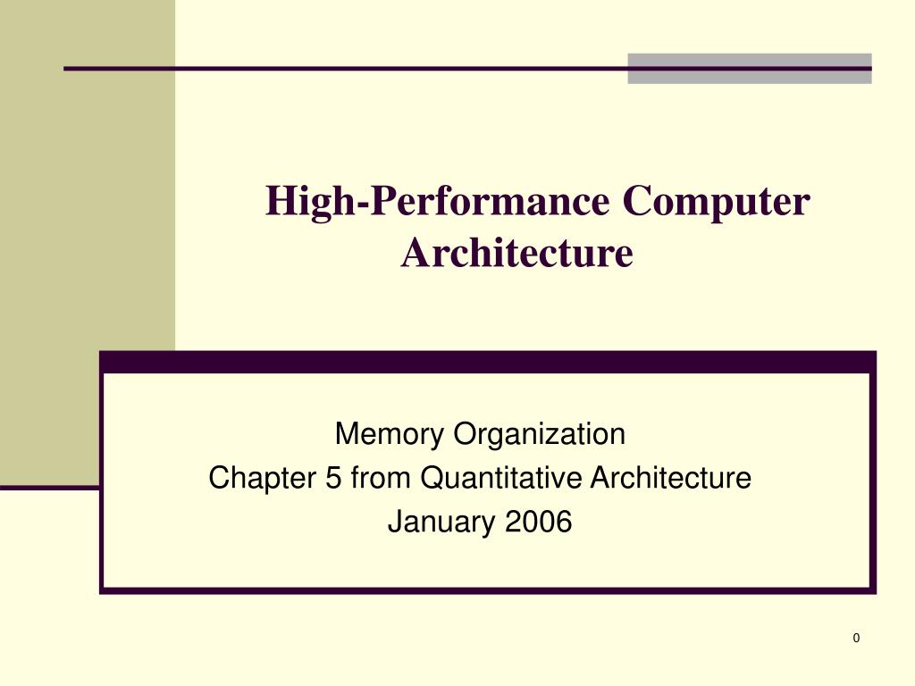 PPT - High-Performance Computer Architecture PowerPoint Presentation ...