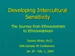 PPT - An Introduction to the Developmental Model of Intercultural ...