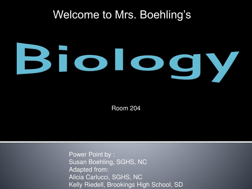 PPT - Biology PowerPoint Presentation, free download - ID:5158876