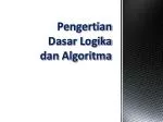 PPT - LOGIKA DAN ALGORITMA PowerPoint Presentation, free download - ID ...