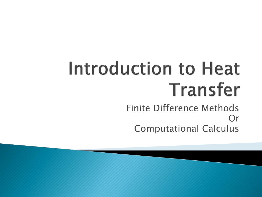 PPT - Introduction to Heat Transfer PowerPoint Presentation, free ...