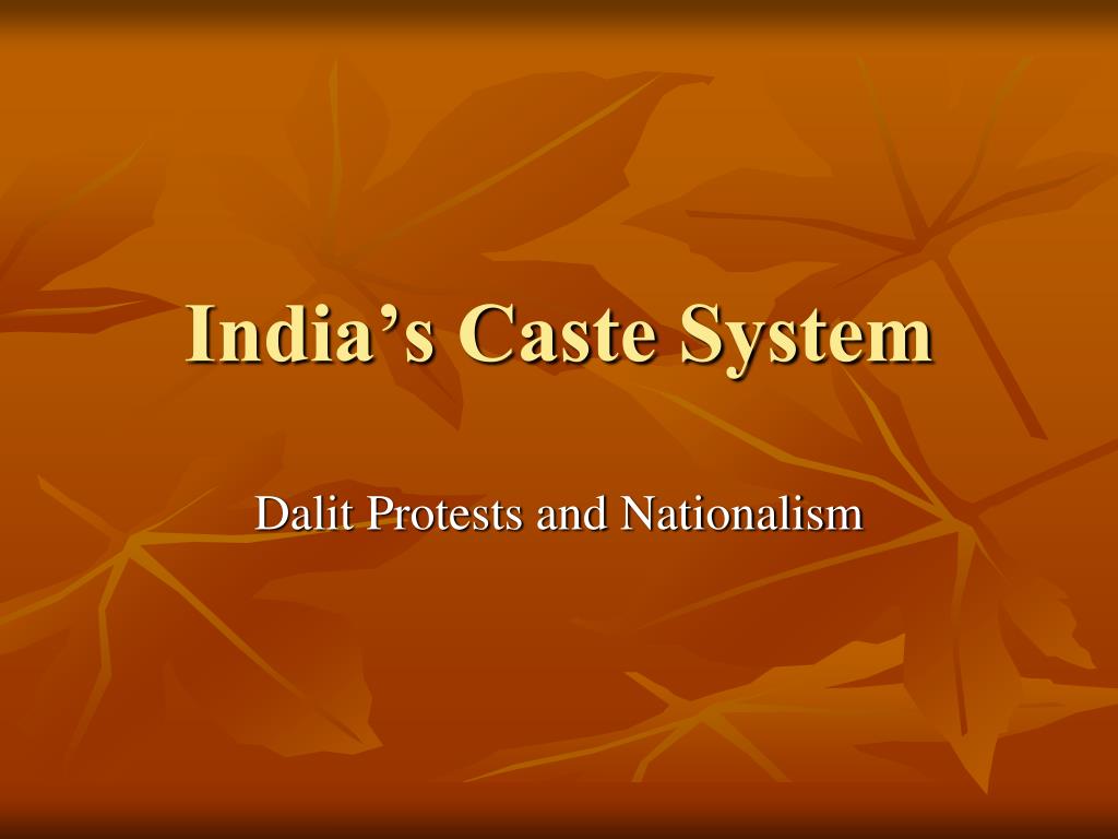 PPT - India’s Caste System PowerPoint Presentation, free download - ID ...