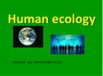 PPT - Ecology and Human Impact PowerPoint Presentation, free download ...