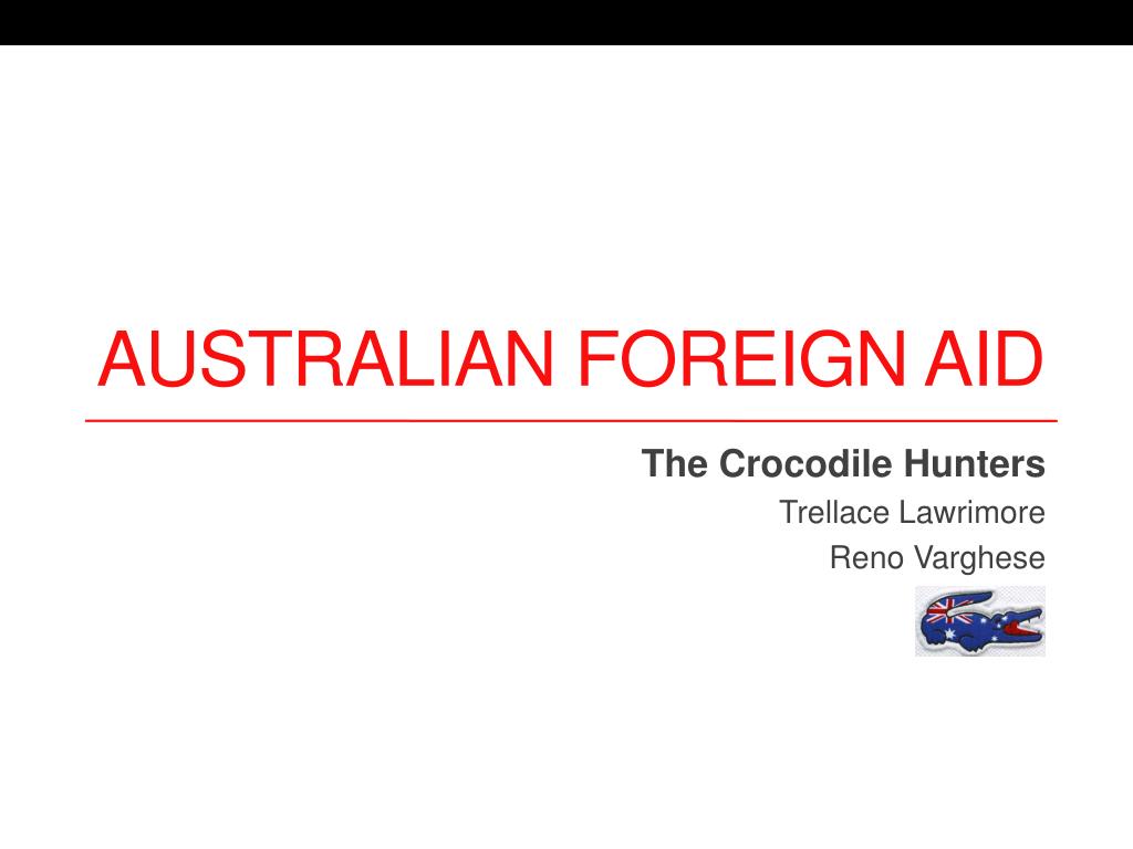 PPT - Australian foreign aid PowerPoint Presentation, free download ...