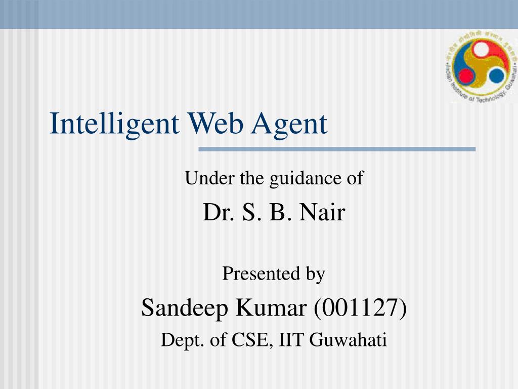 PPT - Intelligent Web Agent PowerPoint Presentation, free download - ID ...