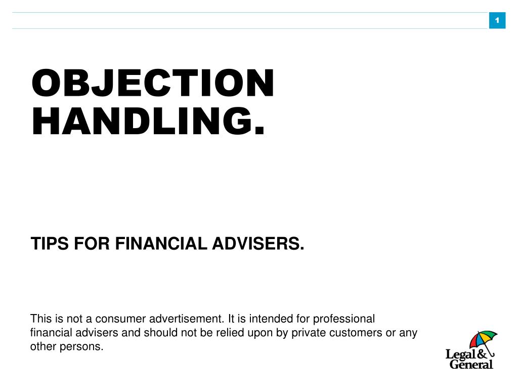 PPT - OBJECTION HANDLING. PowerPoint Presentation, free download - ID ...