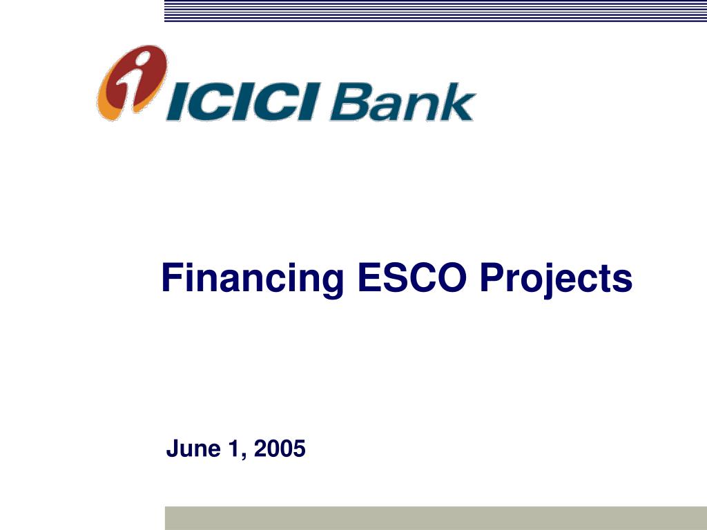 PPT - Financing ESCO Projects PowerPoint Presentation, free download ...