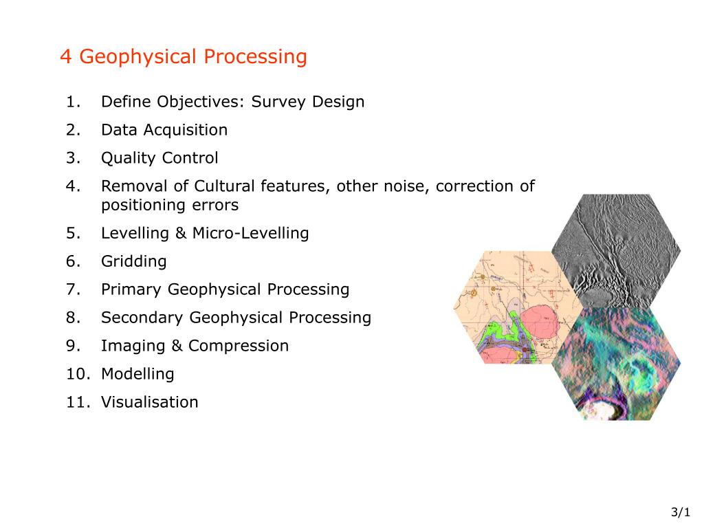 PPT - 4 Geophysical Processing PowerPoint Presentation, free download ...