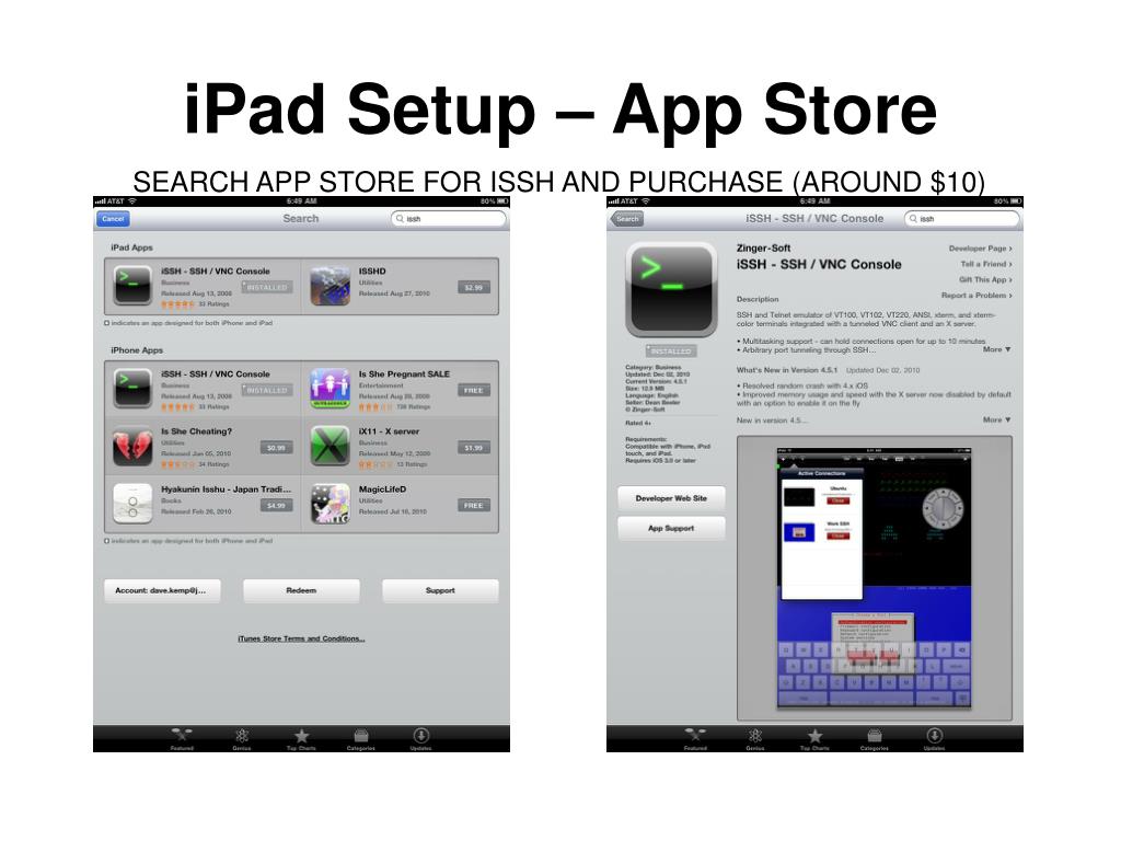 PPT - iPad Setup – App Store PowerPoint Presentation, free download ...