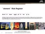 PPT - Risk Register PowerPoint Presentation, free download - ID:8948662