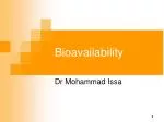 PPT - Bioavailability and Bioequivalence PowerPoint Presentation, free ...