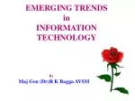 PPT - Current Trends in Information Technology PowerPoint Presentation ...