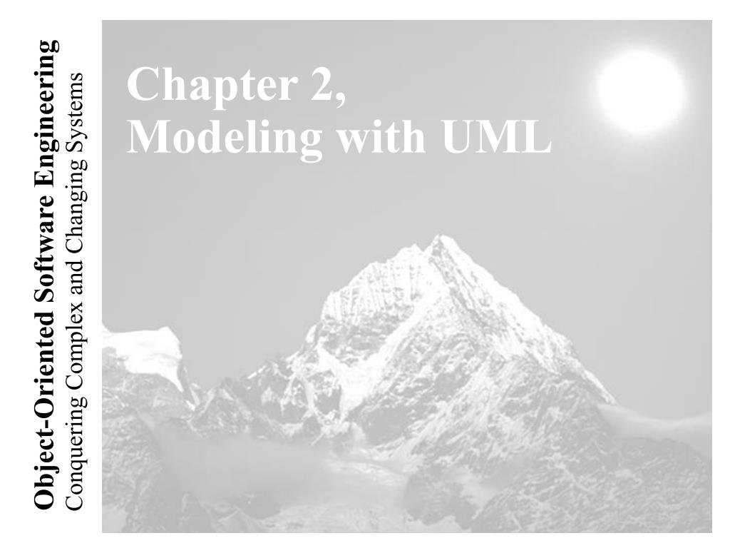 PPT - Chapter 2, Modeling with UML PowerPoint Presentation, free ...