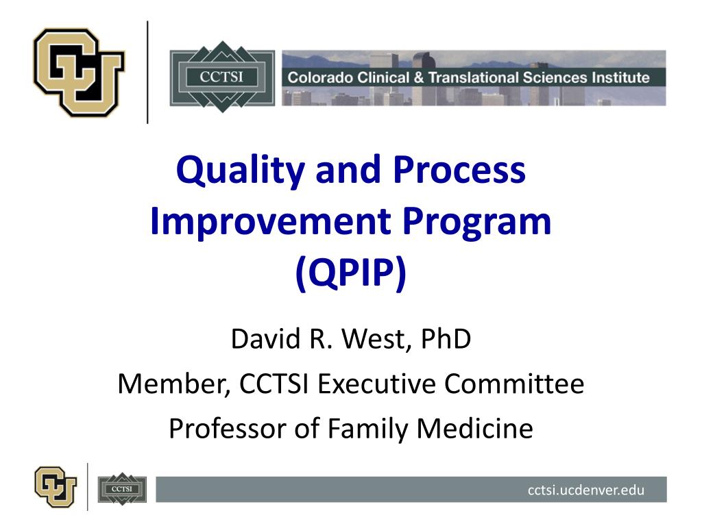PPT - Quality and Process Improvement Program (QPIP) PowerPoint ...